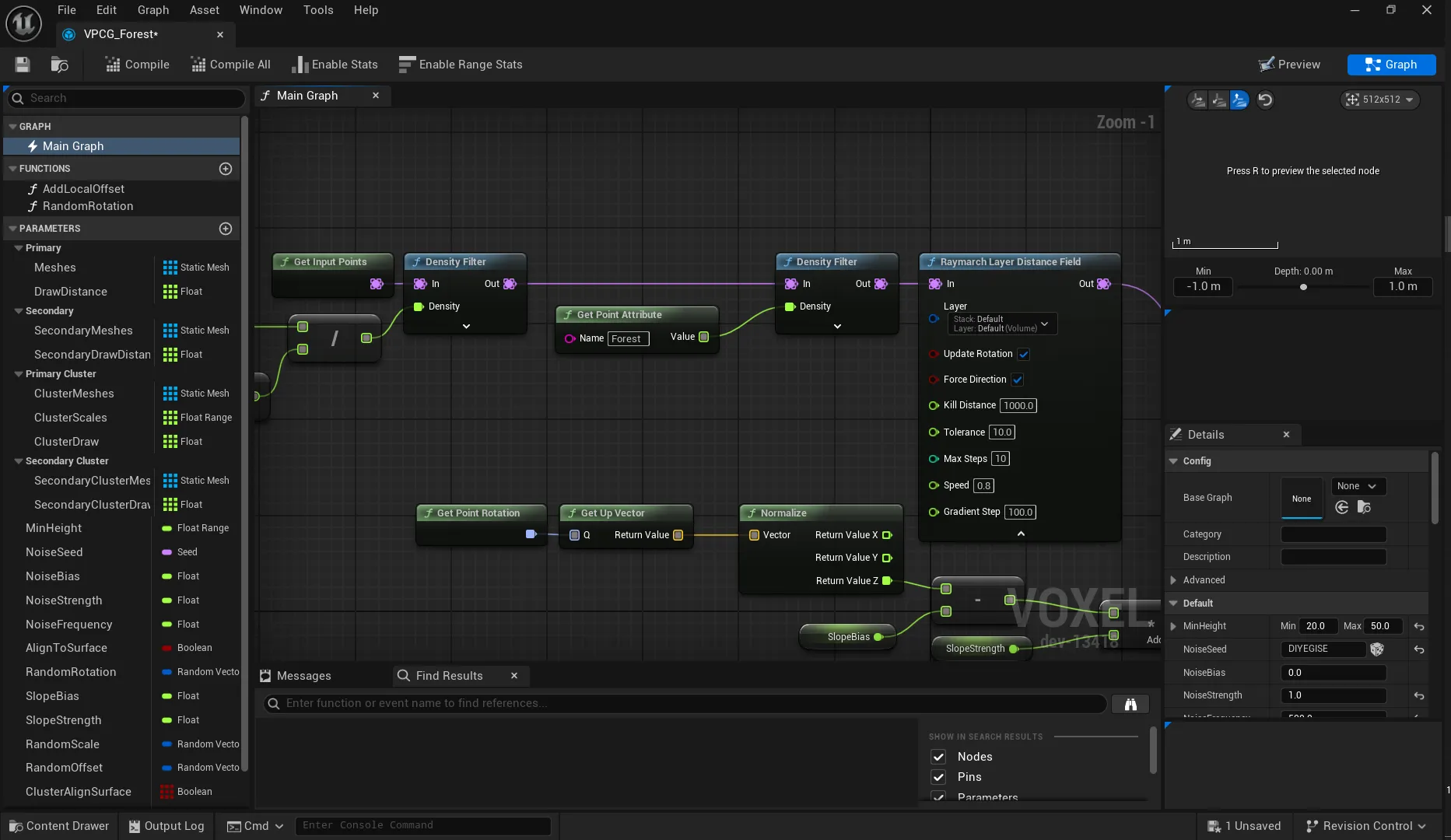 Voxel PCG Graphs | Voxel Plugin